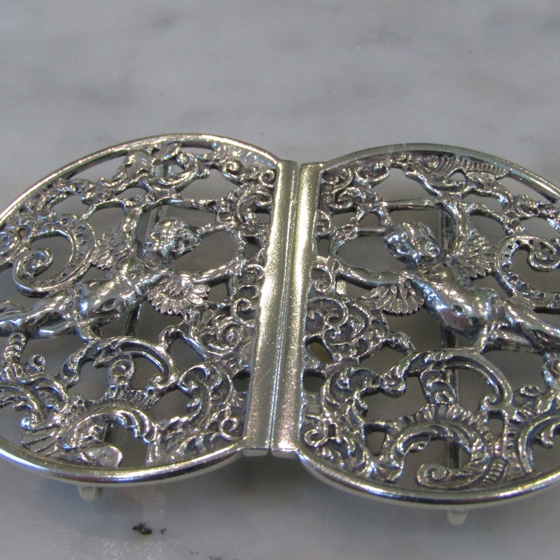 Silver Nurses Buckle - Etsy UK
