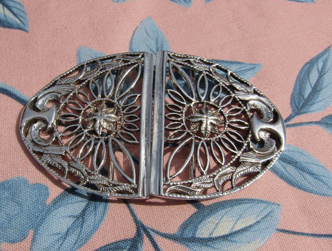 Buckle Sterling Silver 925 - Nurses Belt Buckle 1990 (108277E) - Etsy