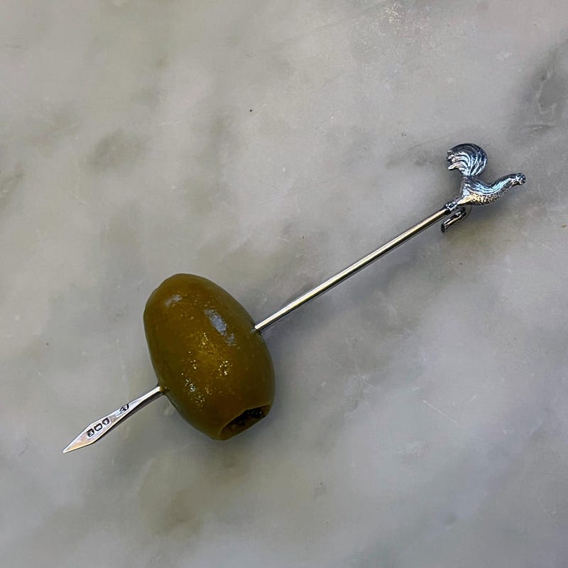 Antique Cocktail Stick - Etsy UK