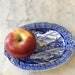 Plate Cute Small Mini Plate Blue & White Victorian 105383E - Etsy