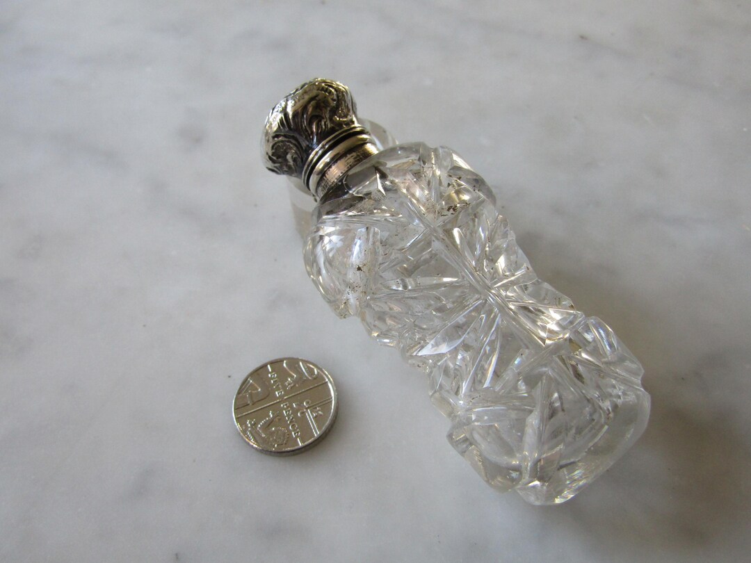 Smelling Salts Bottle Victorian Cut Glass (CC1E) - Etsy