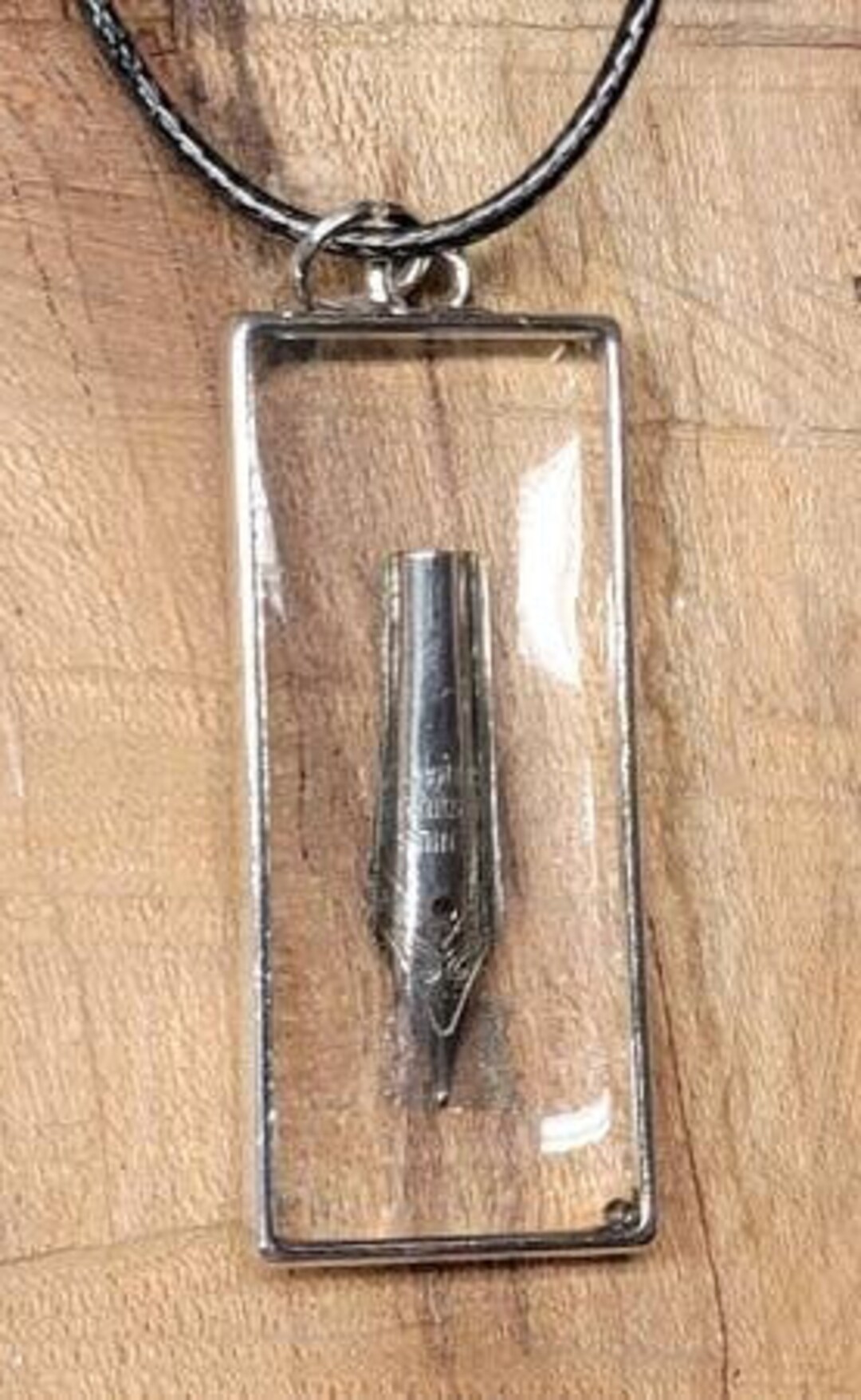 Fountain Pen Necklace With Silver Nib - Etsy