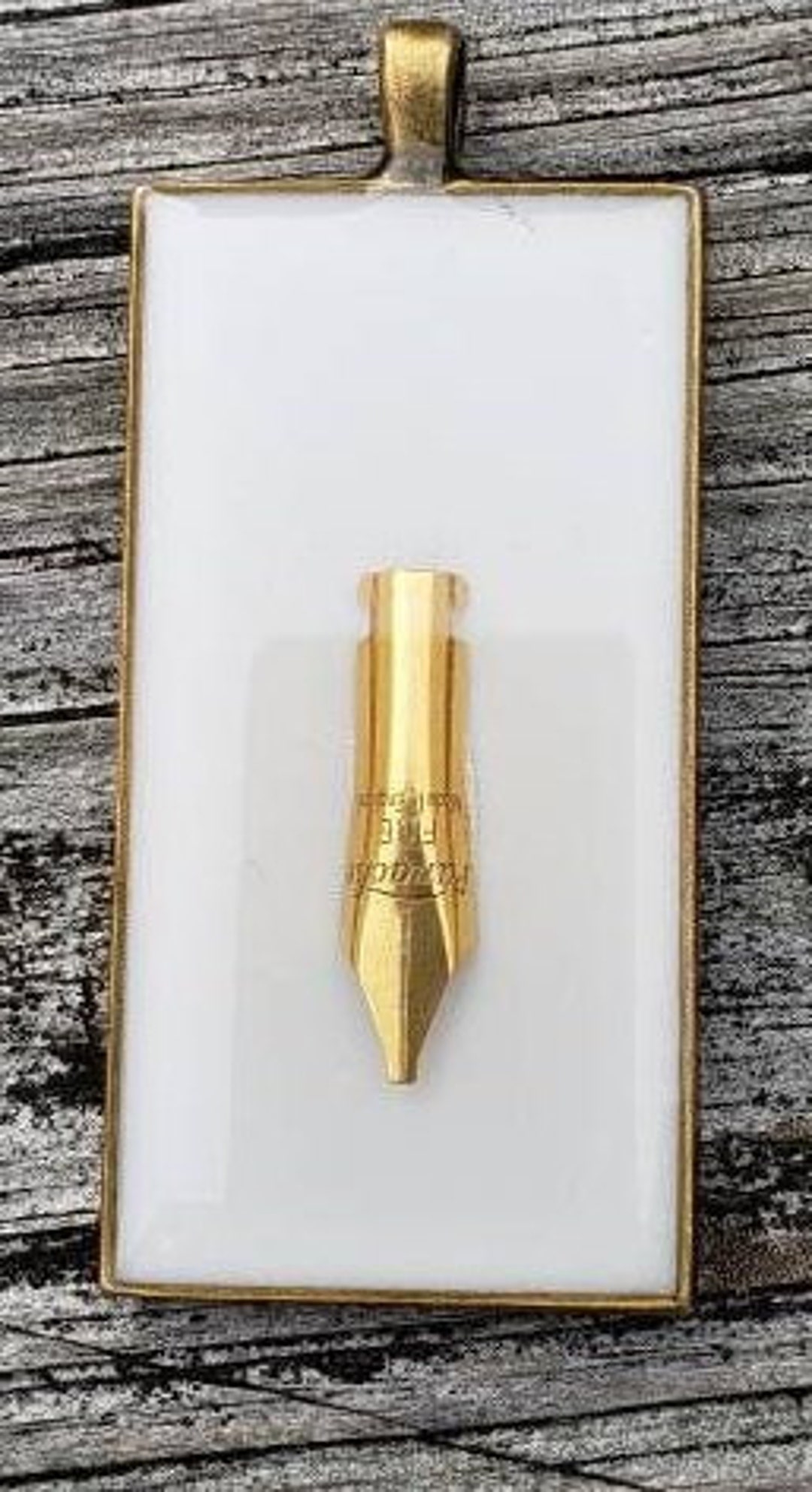 Fountain Pen Necklace for the Writer/ Pen Lover - Etsy