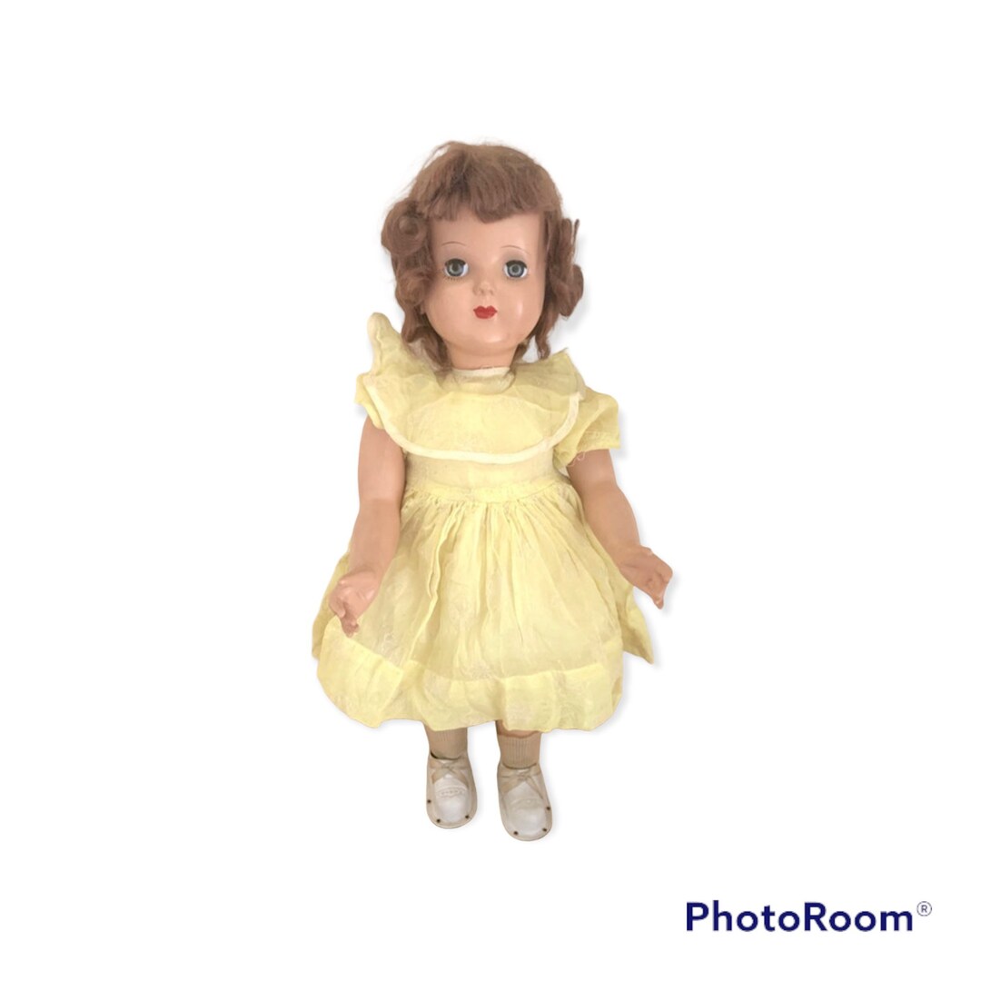 1954 WANDA the Walking Doll, WORKING, Original Dress and Undergraments ...