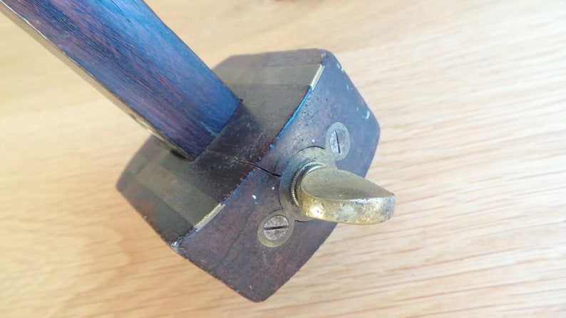 Antique Carpenter's Scribe, Wood Worker's Marking Tool With Brass ...