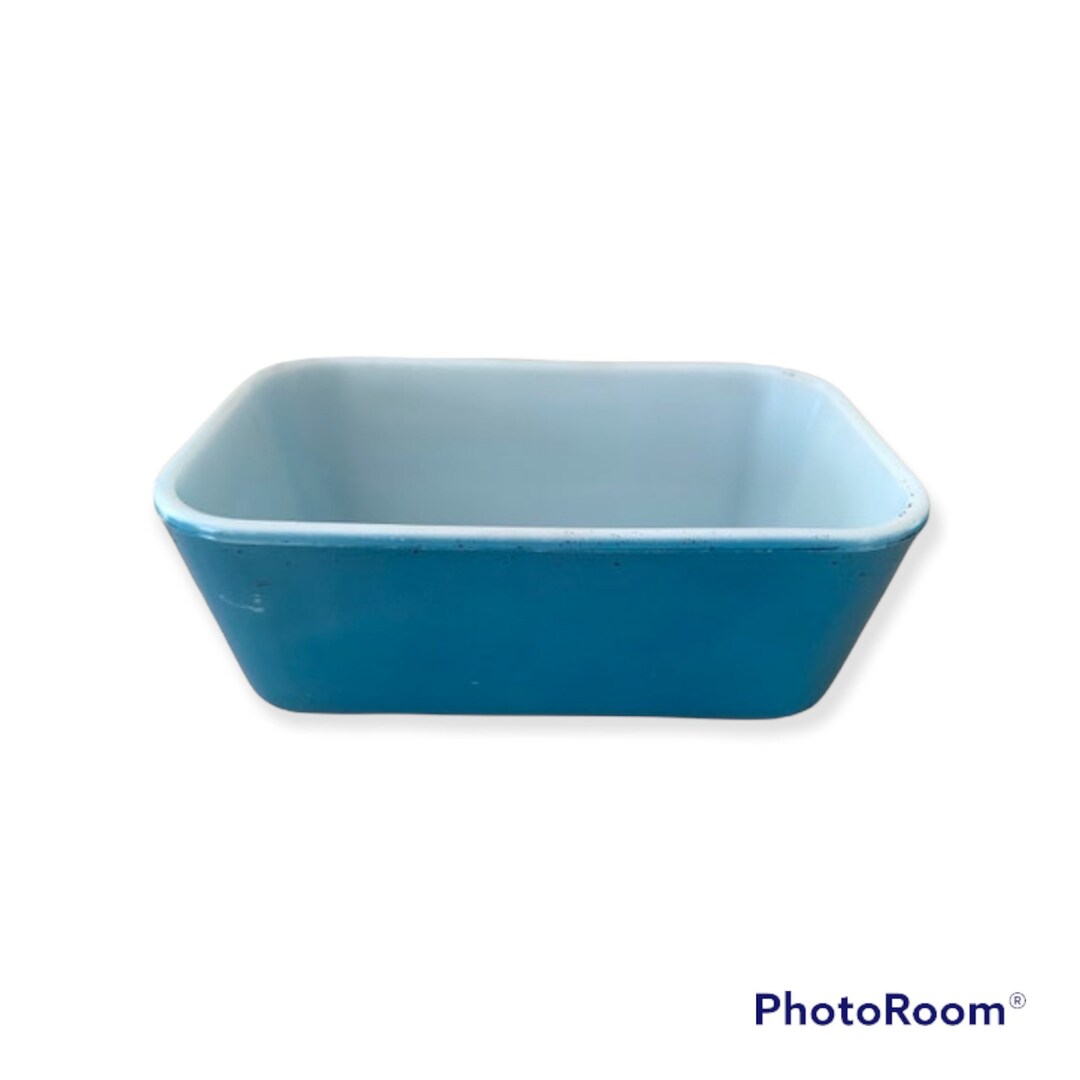 Pyrex 502-B Refrigerator Dish, Primary Blue Pyrex #502 Pyrex - Etsy