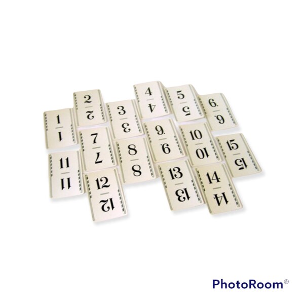 Deco Table Number - Etsy