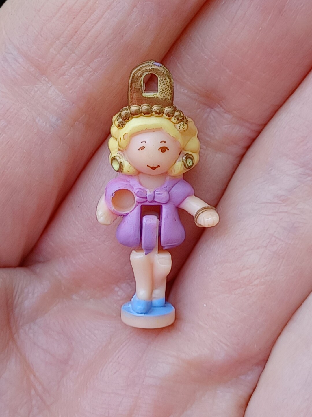 Vintage 90s Polly Pocket Doll Figure Carnival Queen Blue Bird - Etsy