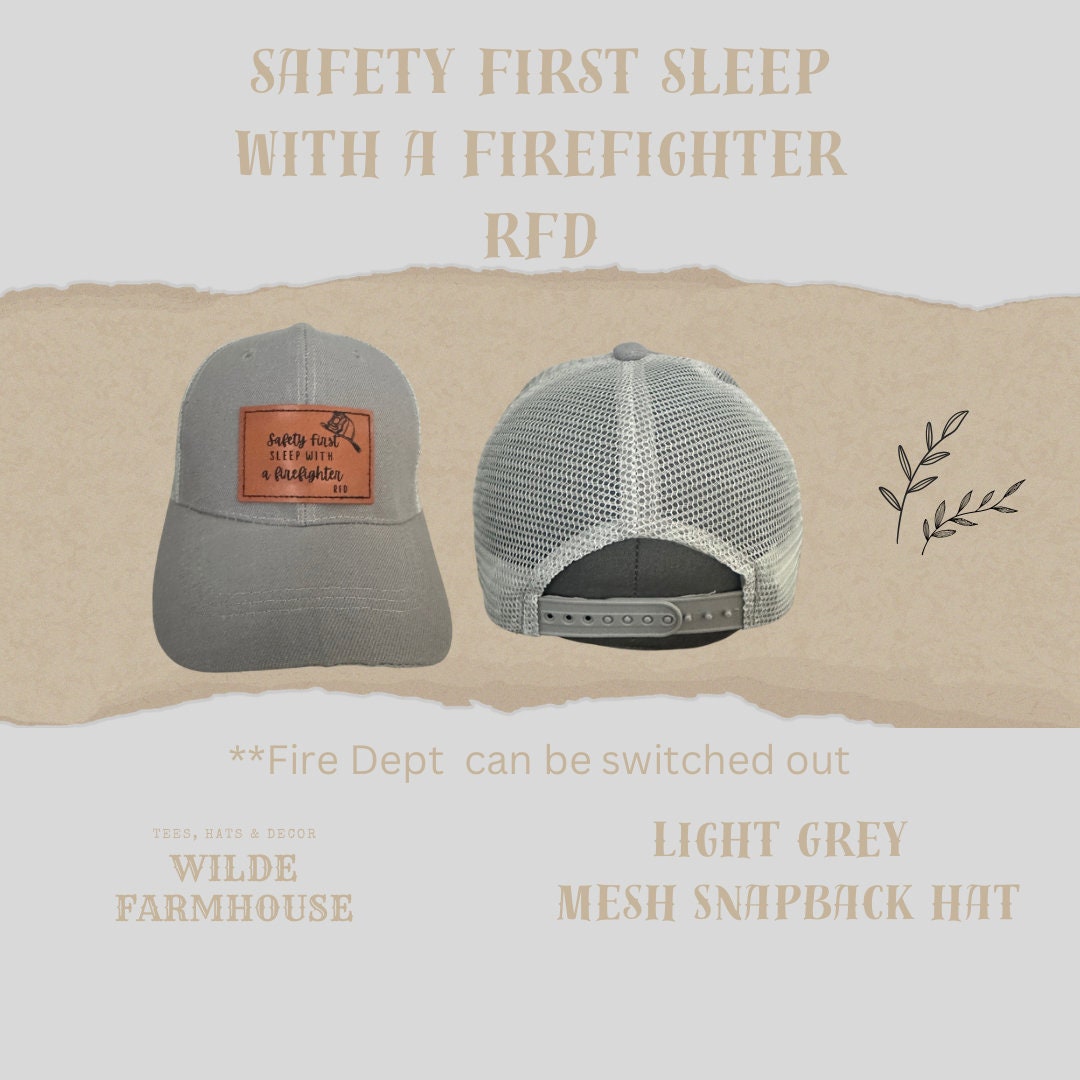 Safety First Sleep With a Firefighter - Etsy