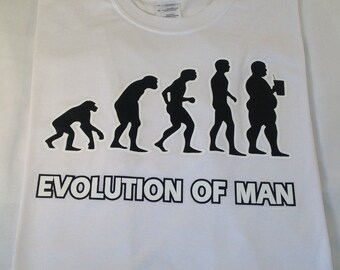 Darts Shirt Fun Evolution of Man Style Tee, Minimalist Sport or Hobby ...