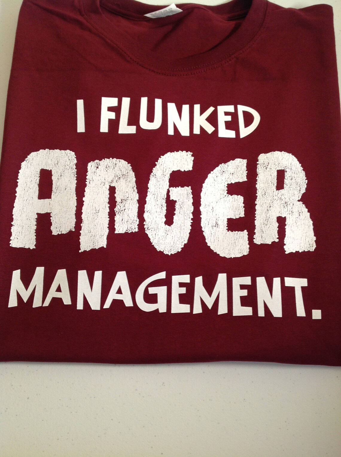 I FLUNKED ANGER MANAGEMENT Funny Graphic T-shirt Mens Womens - Etsy
