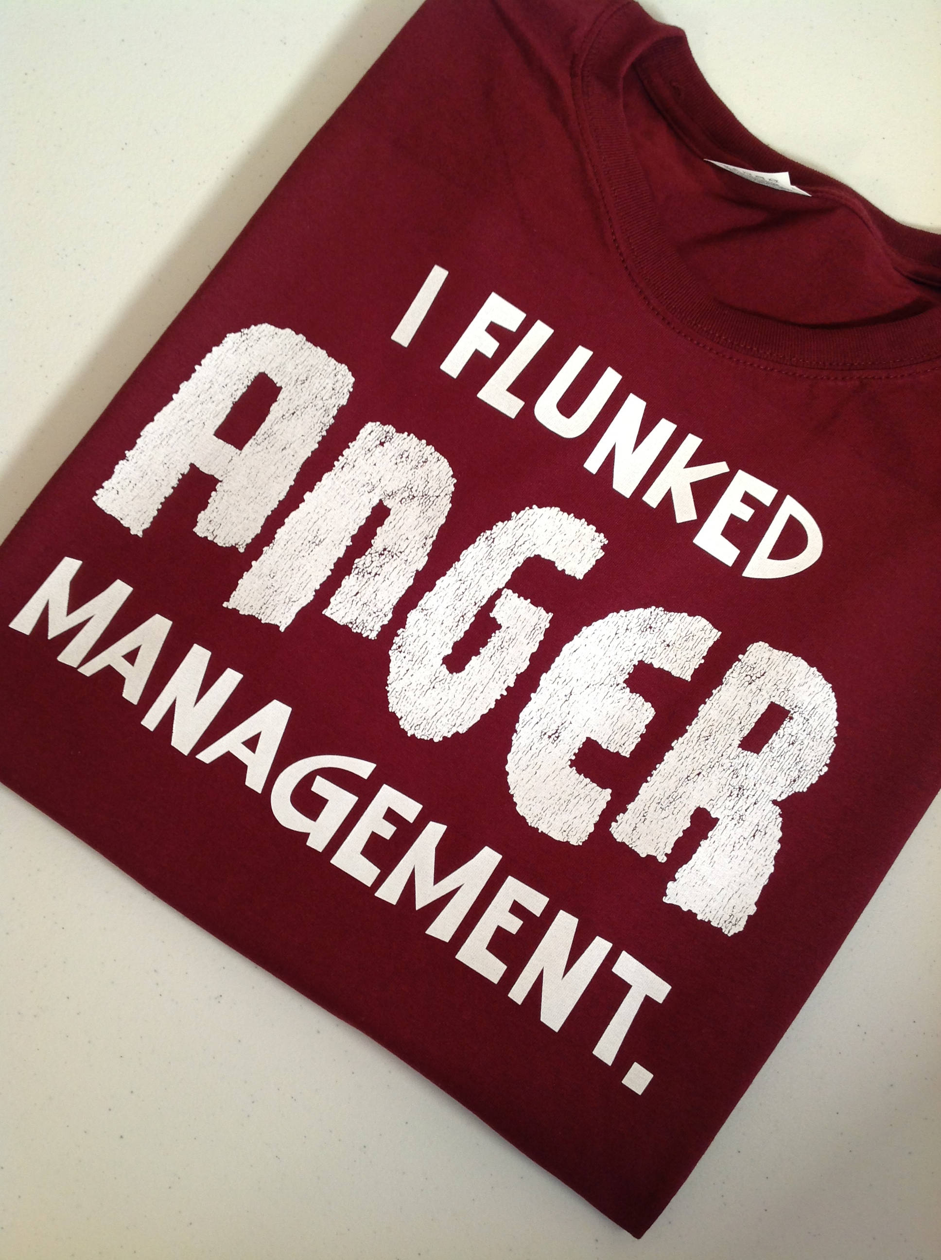 I FLUNKED ANGER MANAGEMENT Funny Graphic T-shirt Mens Womens - Etsy