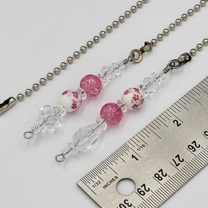 Beaded Ceiling Fan and Light Pull Chain. Single Pull or Set Option ...