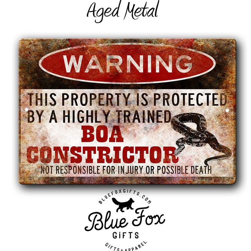 Boa Constrictor - Etsy