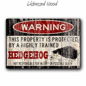 Hedgehog Sign,funny Metal Sign,hedgehog,hedgehog Accessories,hedge Hog ...