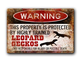 Leopard Gecko Sign | Etsy