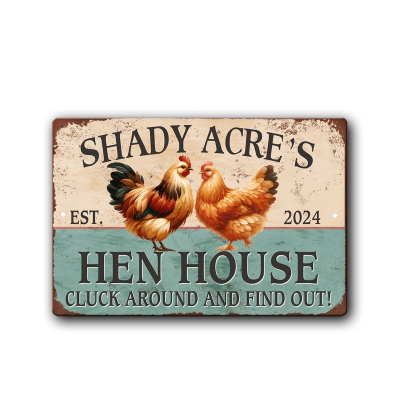 Hen House Sign - Etsy
