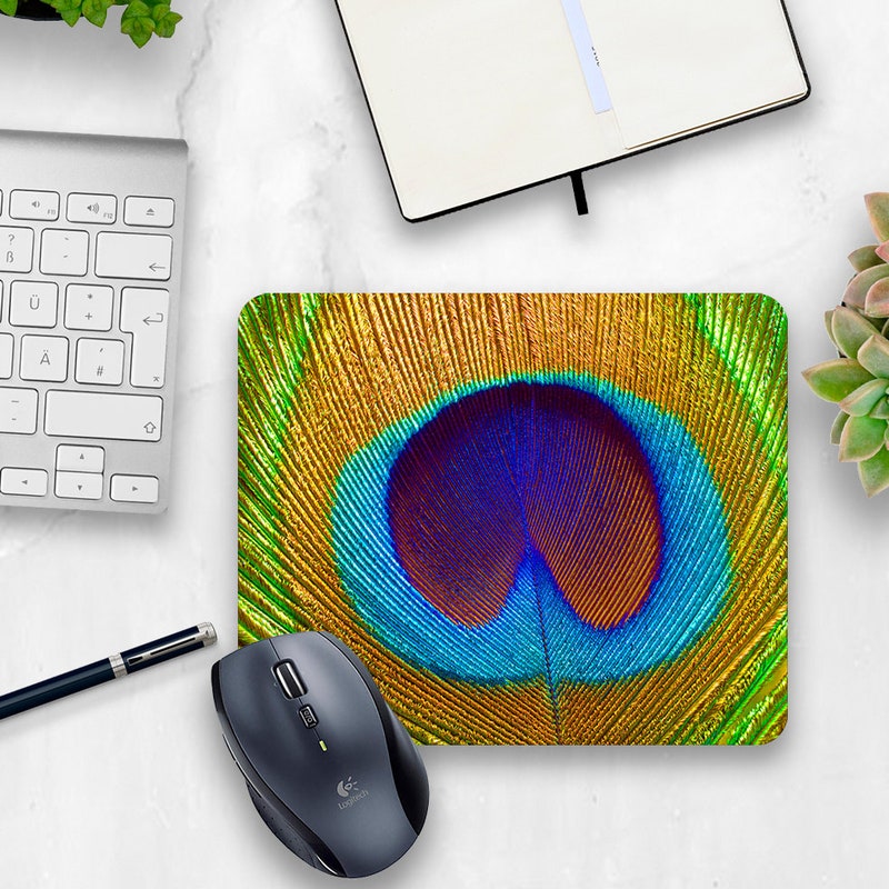 Peacock Feather Mat - Etsy