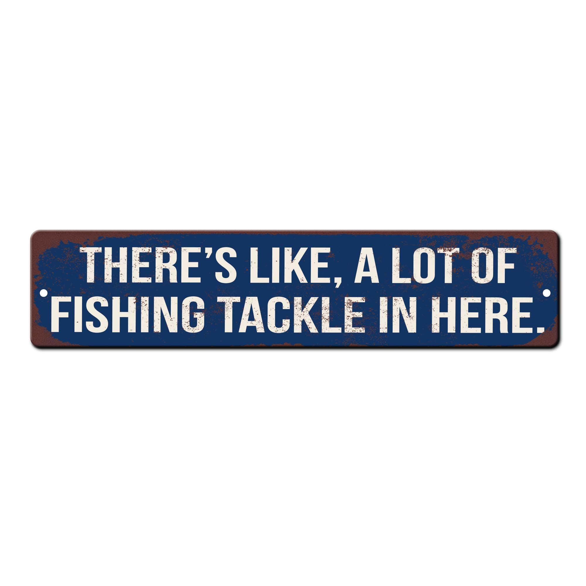 Funny Fisherman Gift - There's Like A Lot of Fishing Tackle in Here ...