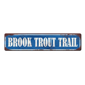 Custom Trail Sign - Personalized Memorial Path Sign - Custom Outdoor ...