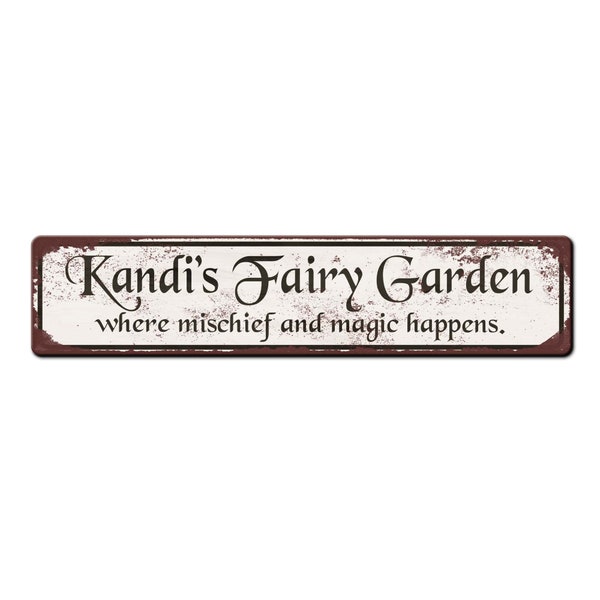 Fairy Garden Sign - Etsy