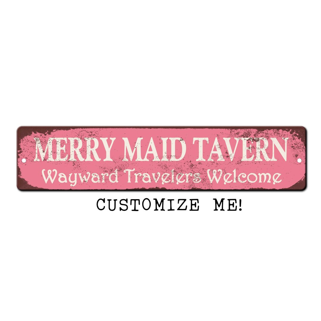 Custom Tavern Sign - Dungeon Fantasy Gift - Dungeon Tavern Sign ...