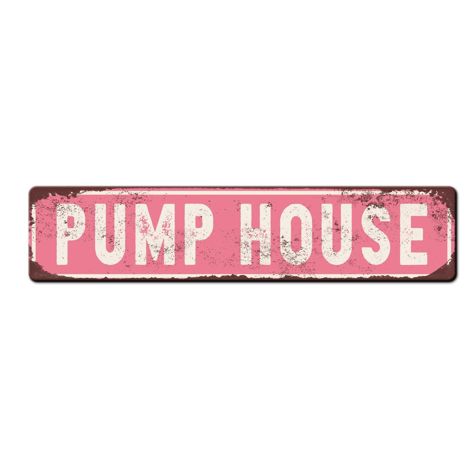 Pump House Metal Sign - Homestead Metal Sign - Wellhouse Sign - Rustic ...