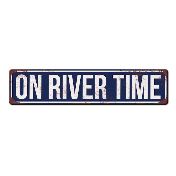 River Sign - Etsy