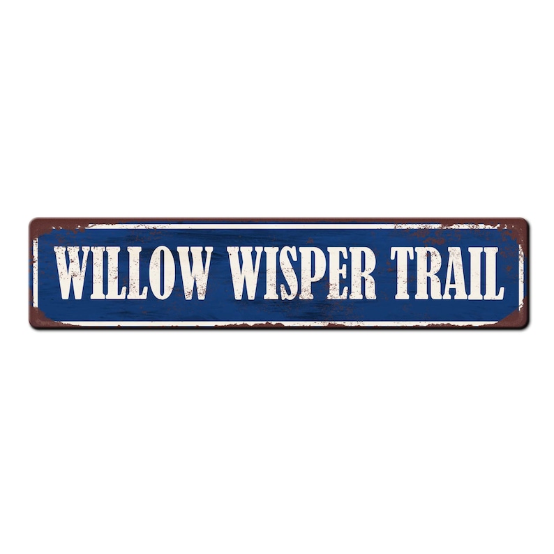 Custom Trail Sign Personalized Memorial Path Sign Custom - Etsy