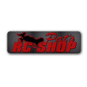 Personalized RC Shop Sign,kids Sign, Printed Carbon Fiber,custom Sign ...