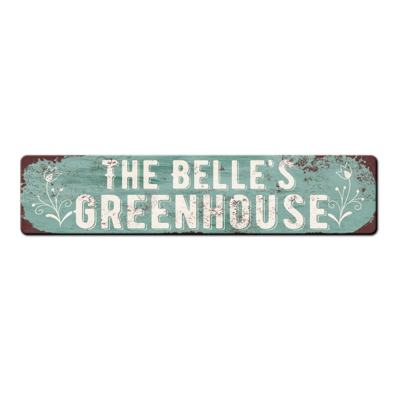 Personalized Greenhouse Sign - Custom Greenhouse Sign - Gardener Friend ...