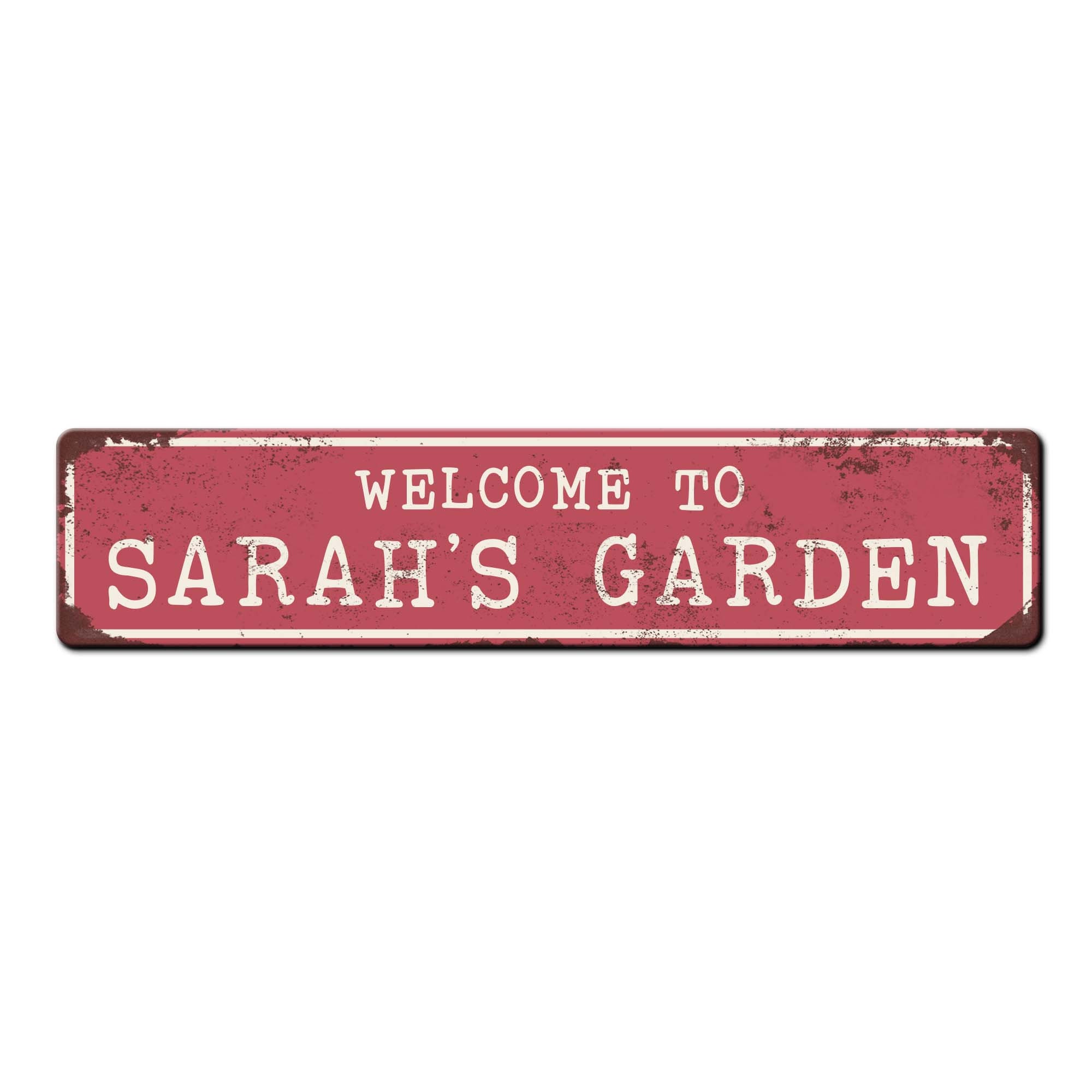 Personalized Garden Sign Custom Garden Gate Sign Gardener | Etsy