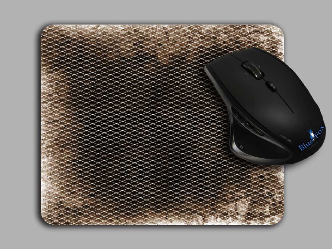Steampunk Mouse Pad Cloth Top Rusty Metal Grunge Mousepad Office Decor ...