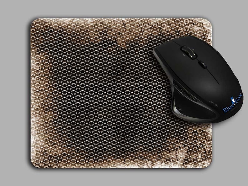 Steampunk Mouse Pad Cloth Top Rusty Metal Grunge Mousepad - Etsy