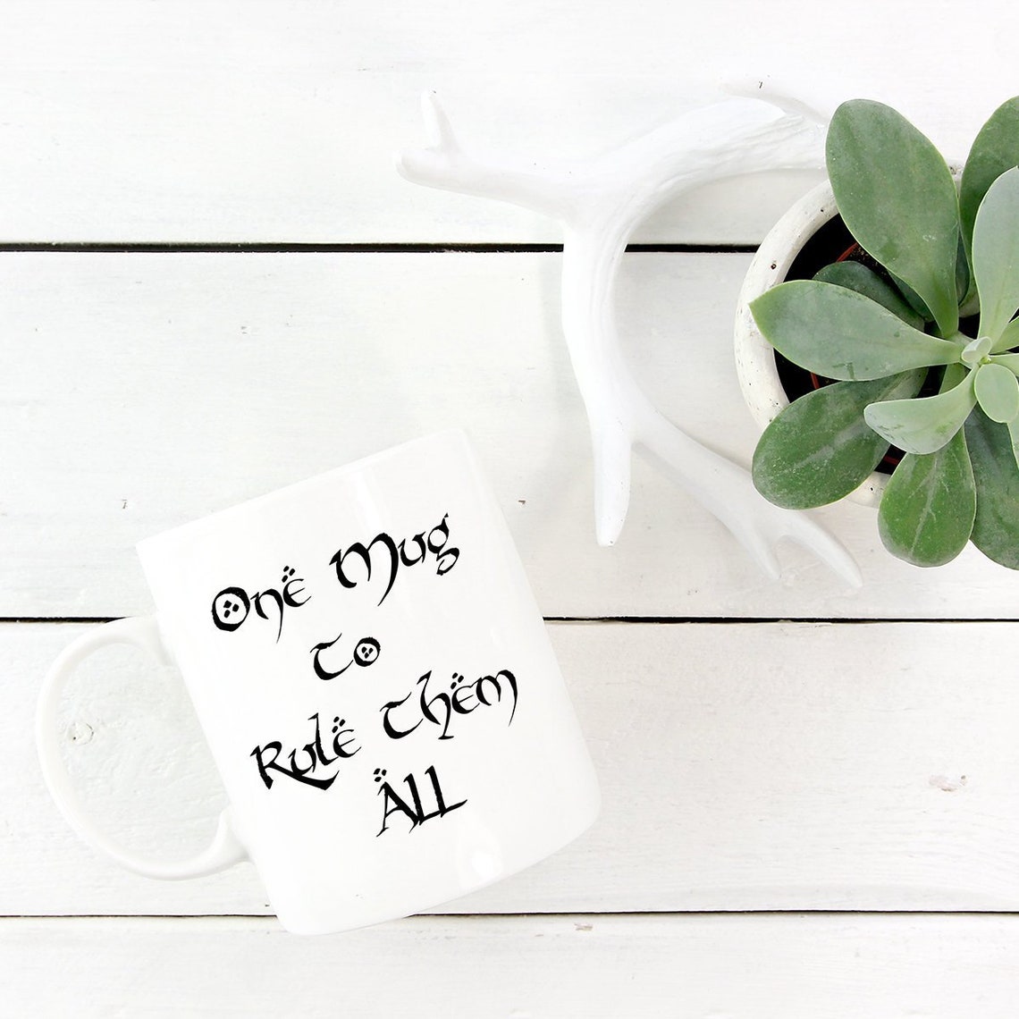 One Mug to Rule Them Allcoffee Mug Funny Ceramic Coffee - Etsy