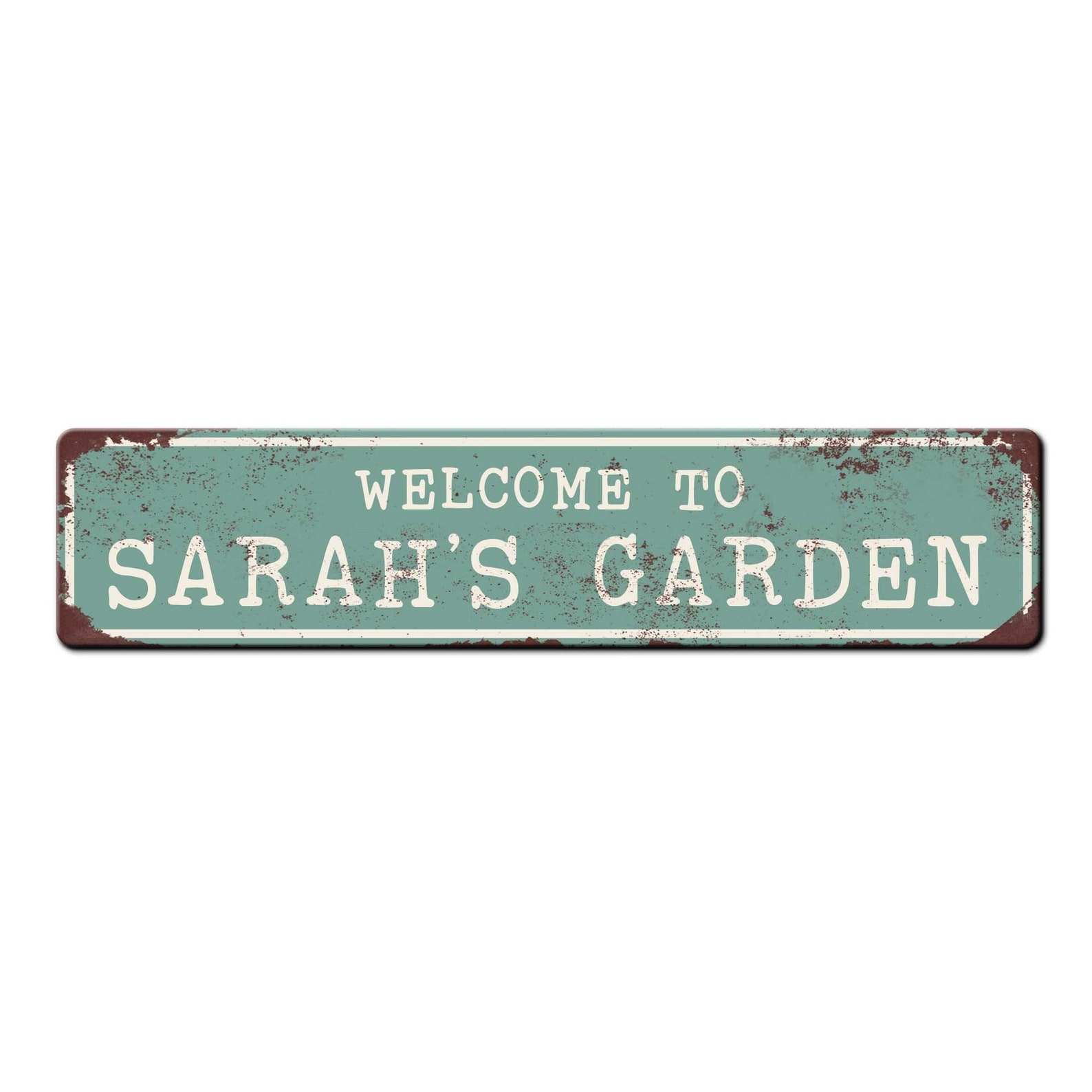 Personalized Garden Sign Custom Garden Gate Sign Gardener - Etsy
