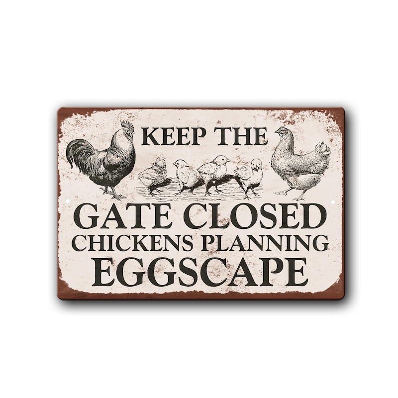 Chicken Sign - Etsy