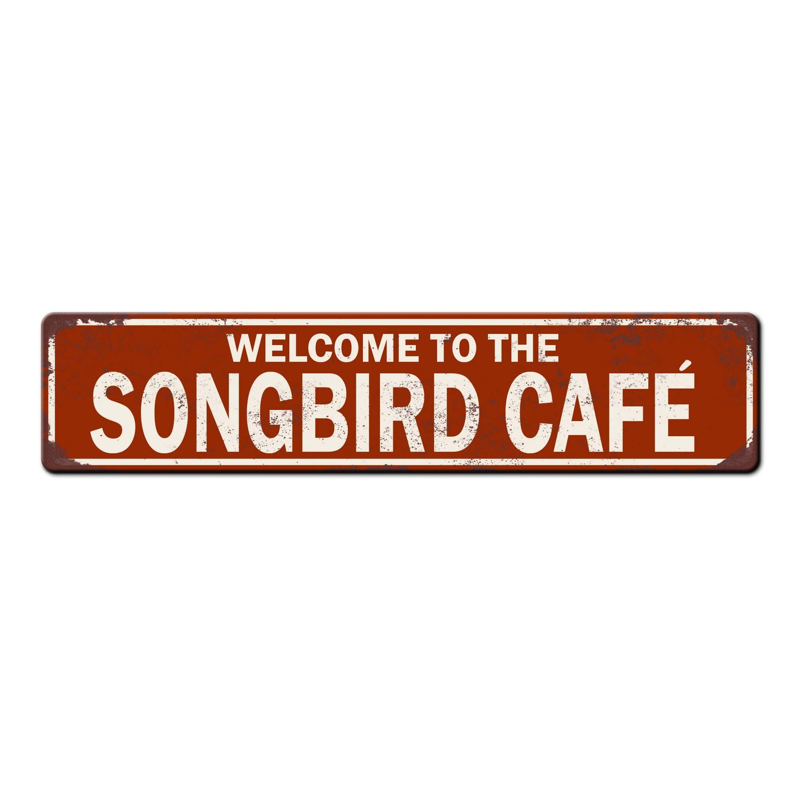 Bird Feeder Sign Welcome to the Songbird Cafe Backyard | Etsy