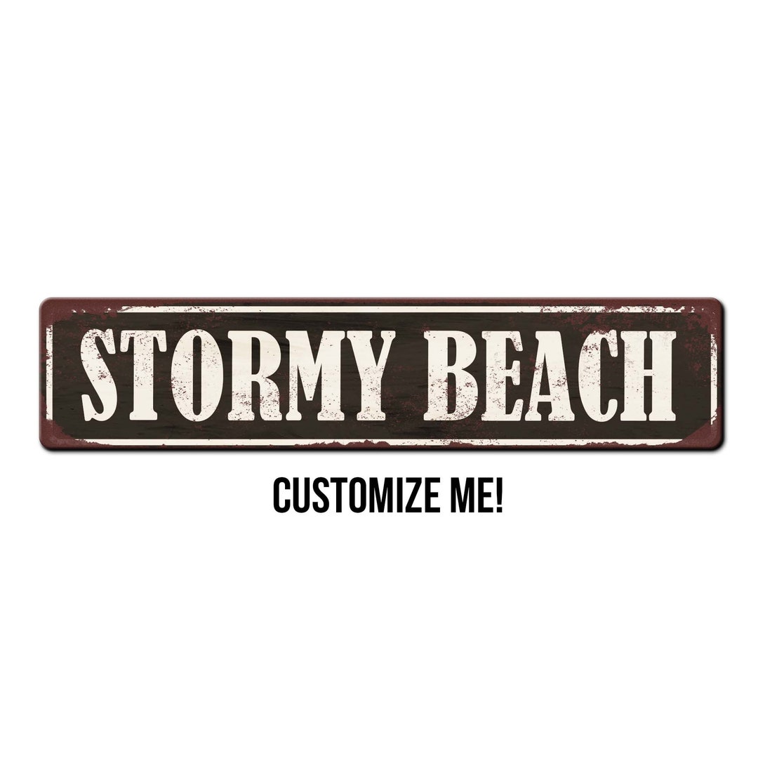 Custom Beach Sign - Personalized Beach Sign - Personalized Beach House ...