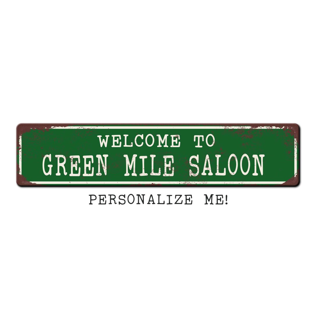 Custom Saloon Bar Sign - Personalized Saloon Sign - Funny Bar Sign ...