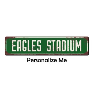 Personalized Stadium Sign - Custom Stadium Sign - Funny Sports Decor ...