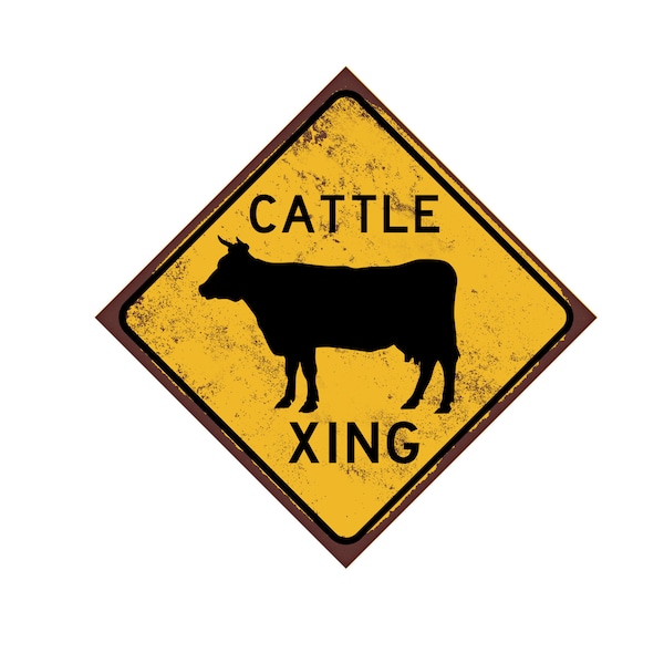 Cattle Sign - Etsy