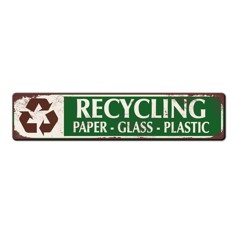 Recycle Sign - Etsy