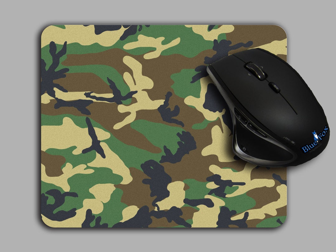 Camouflage Mouse Pad, Woodland Camo Pattern Mousepad MP-093 - Etsy