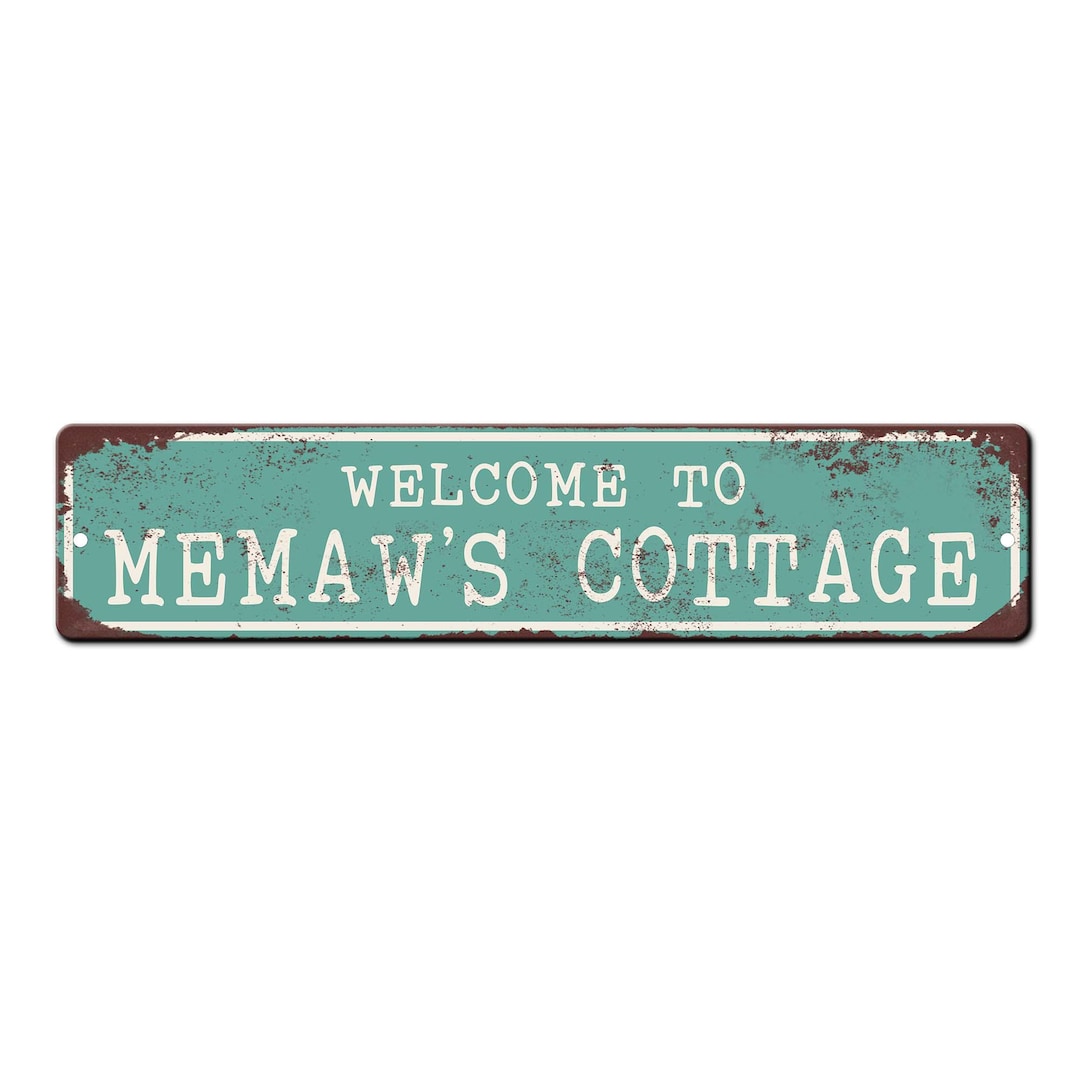 Custom Cottage Sign - Personalized Cottage Tiny House Sign - Cute ...