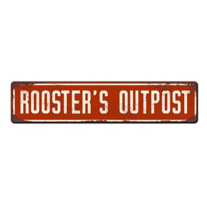 Personalized Outpost Sign - Custom Cabin Sign - Funny Cabin Decor ...