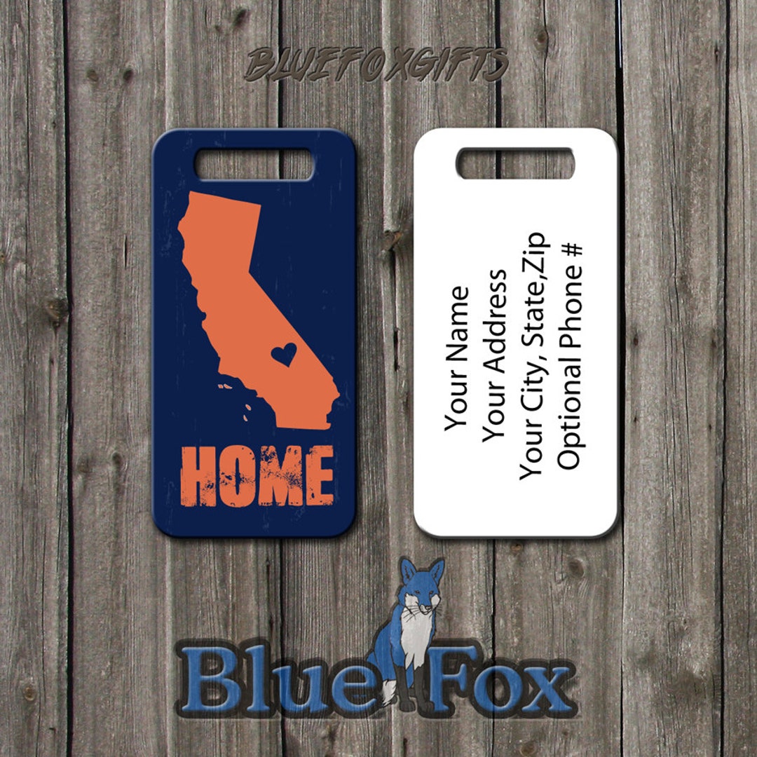 Luggage Tag,california, Bag Tag, California Native, Travel Gift, Cali ...