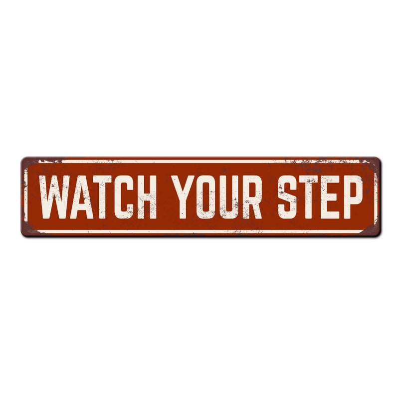 Watch Your Step - Etsy