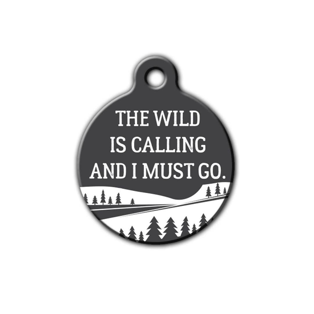 Wilderness Pet Tag,outdoor Pet Tag,hiking Pet Tag,unique Pet Id Tag,dog ...