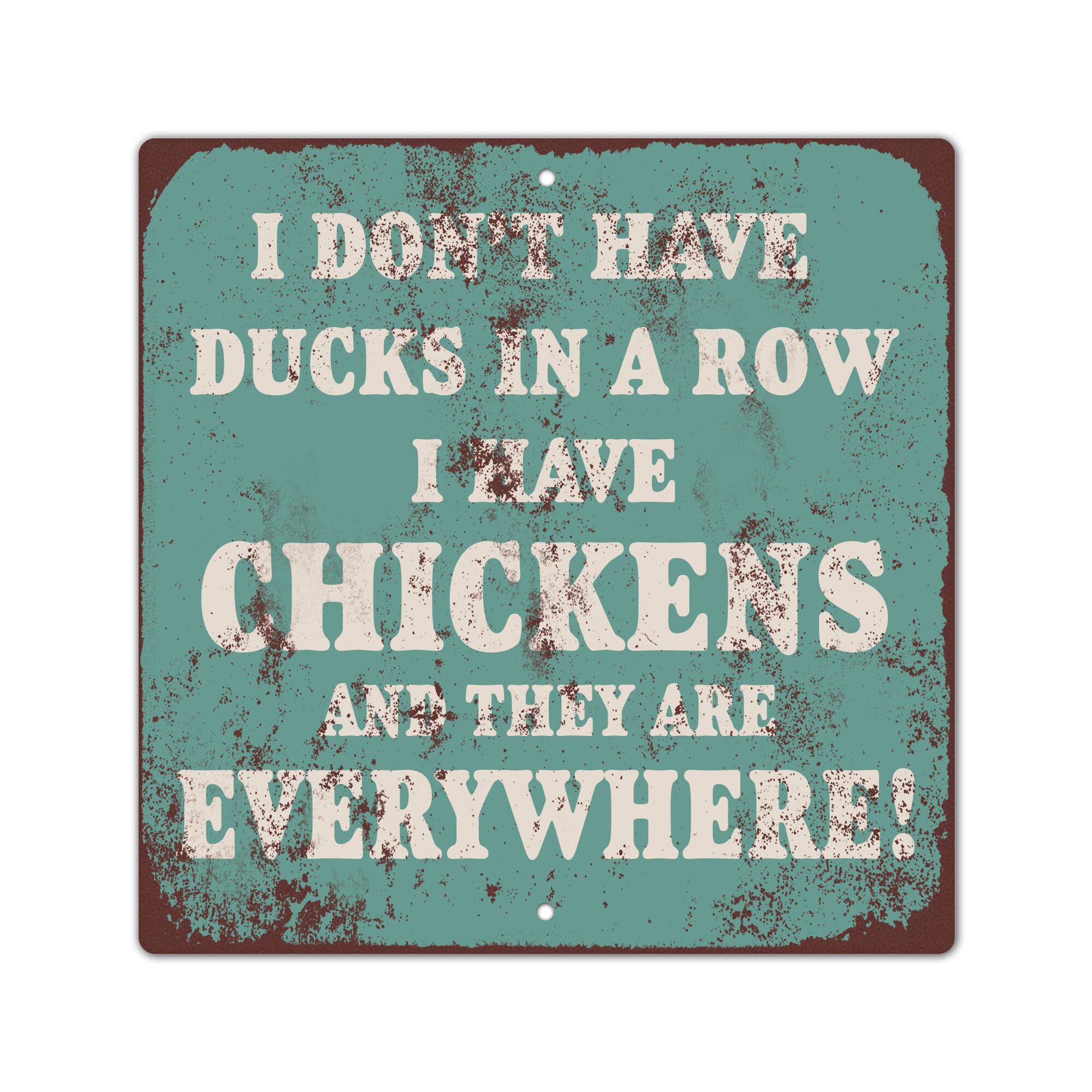 Funny Chicken Run Sign Chicken Coop Décor Crazy Chicken Etsy Canada